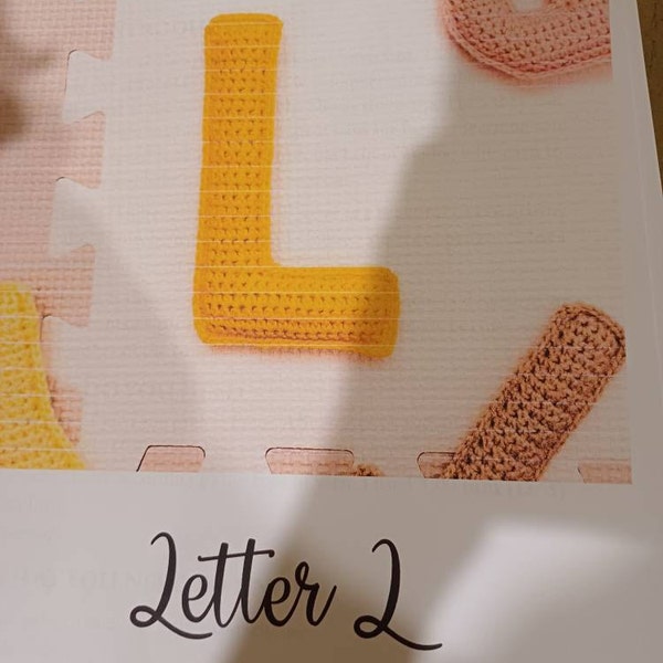 Letter L Crochet Pattern, Stuffed Amigurumi Capital Letters, Crochet ...