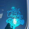 Save the Chunky Mermaids Decal, Save the Chubby Mermaids, Save the ...