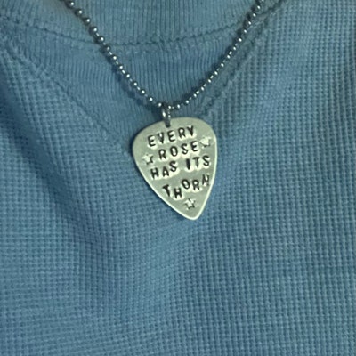 Retro 45 RPM Record Insert Adapter Matte STAINLESS STEEL Pendant Unisex ...