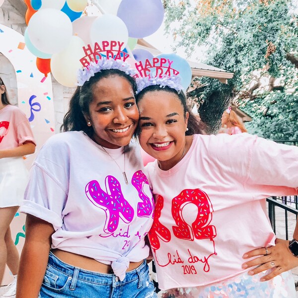Happy Bid Day Crown, Sorority Headband, Bid Night, Bid Day, Greek Life ...