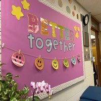 BETTER TOGETHER Bulletin Board Kit | Bright Back to School Bulletin ...