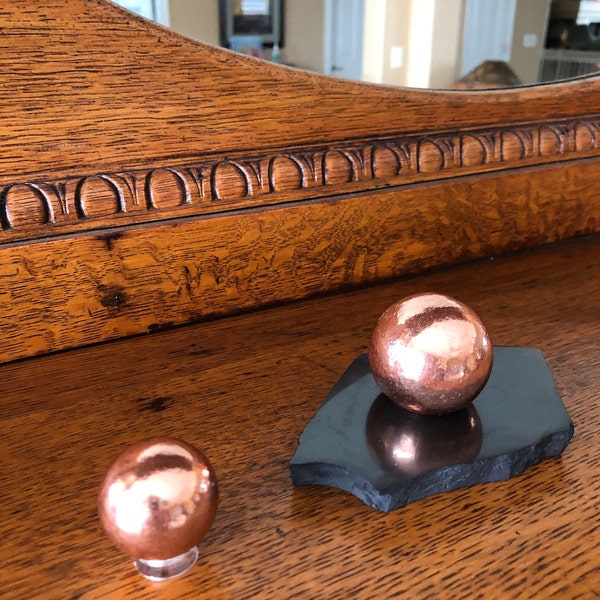 Solid Pure Copper Balls in 3 Sizes Available - Etsy