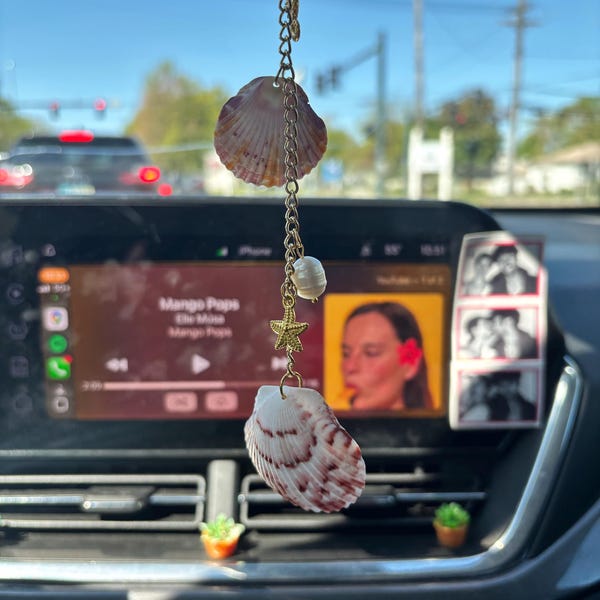 Beach Bag Charm – Gold Seashell, Starfish & Pearl Purse Accessory ...