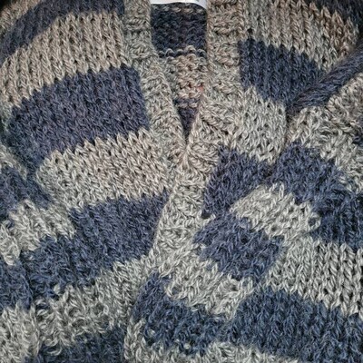 Klaudia Checkered Jumper Pattern as Worn by Billie Piper and Featured ...