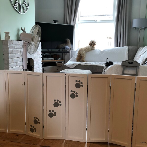 Standard Height Doggie Divider, Room Divider, Pet Barrier, Dog Gate ...