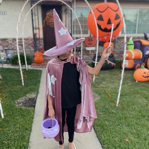 Kids Wizard Costume for Halloween, Magic Cape for Kids Party, Toddler ...
