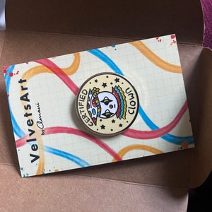 Sparkly Clown Rat Sticker - Etsy