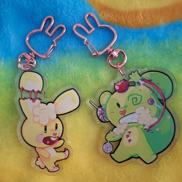 Happy Tree Friends Acrylic Keychains // Hang in There! - Etsy