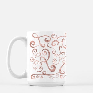 White and Rose Gold Art Deco Digital Paper Seamless Retro Art | Etsy