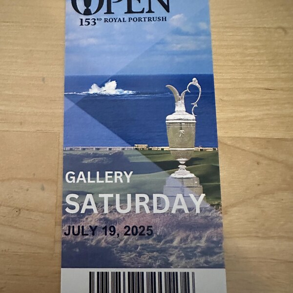 Sports Event Commemorative Souvenir Ticket Stub (nba, Nfl, Pga, Nhl, Ncaa, Championship ...