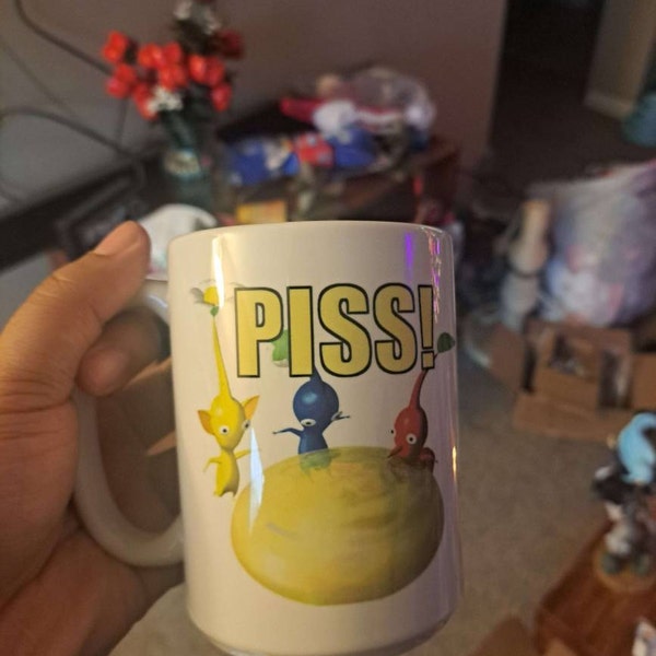 Pikmin PISS Mug - Etsy