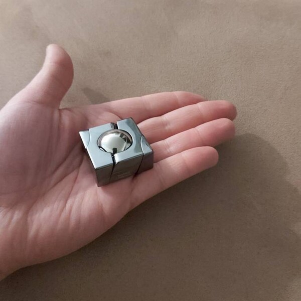 Japanese Puzzle Box 2 Sun Cube 4 Step Drawer Koyosegi, Walnut, Wood ...