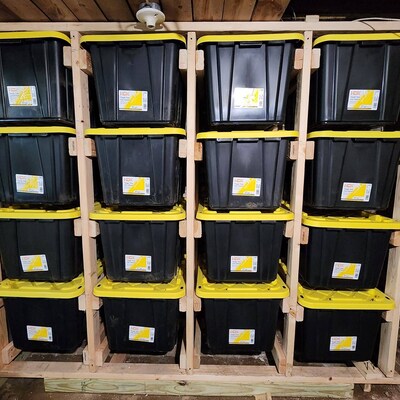 Tote Storage: 27 Gal and 55 Gal Plan - Etsy