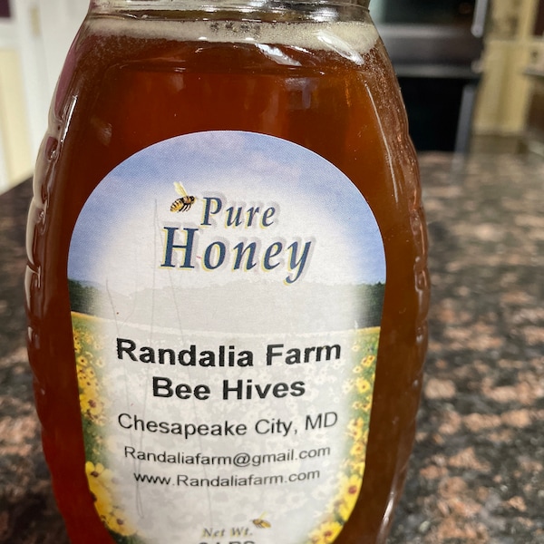 Raw Honey, Randalia Bee Hives, 32oz - Etsy