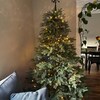 Tin Punched Handmade Star Tree Topper Handmade Brown With Clear Marbles ...