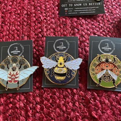 Goliath Beetle Art Nouveau Charity Pin Art Deco Amazon - Etsy