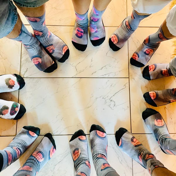 Custom Printed Socks Custom Face Sock Custom Photo Socks Personalized ...