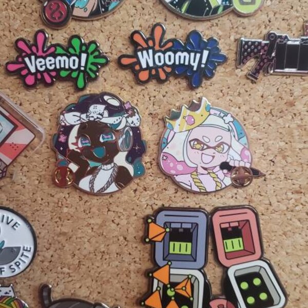 Splatoon Grizzco and Side Order Pin Banners - Etsy