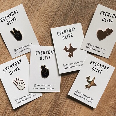 Sparkle Enamel Lapel Pin // Gold / Sparkle Emoji / Stars / - Etsy