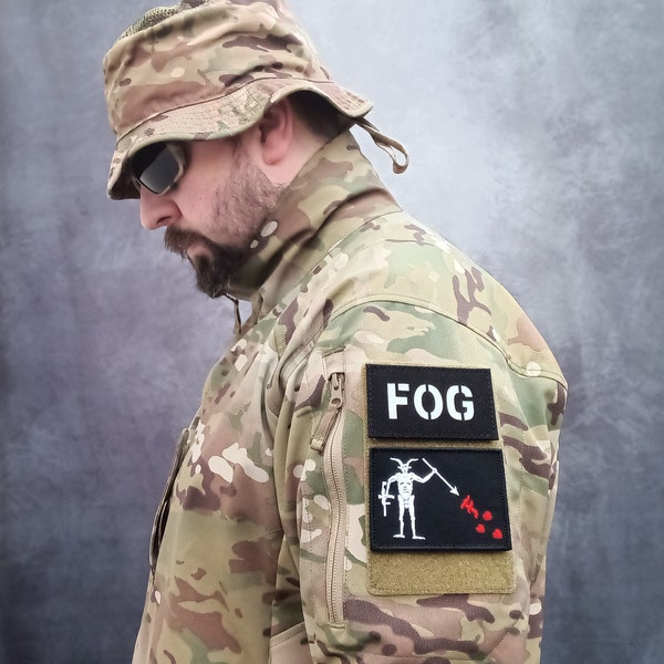 Custom Callsign Patches Your Own Text Lasercut Patch Customized IR ...