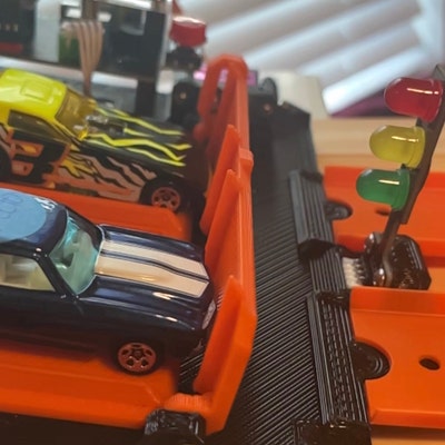 Timer for Hotwheels and Diecast Racing , Start Gate & Finish Line for ...