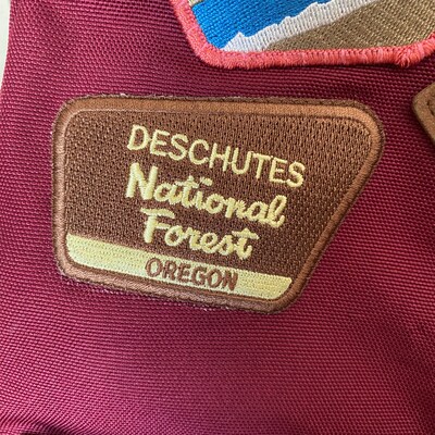 National Forest Patch / Embroidered Iron on Patch / National Park ...