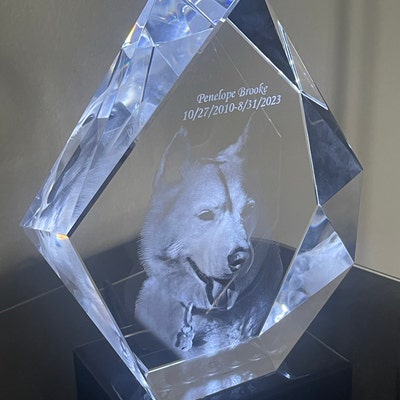 Putter Emerald Award Custom Laser Etched & Engraved Glass - Etsy