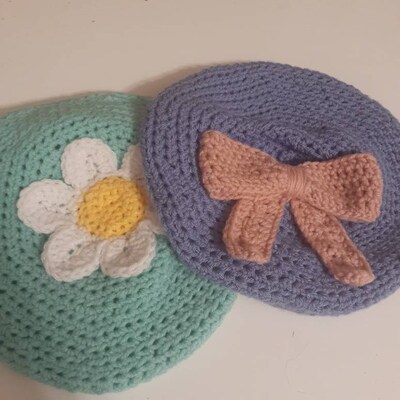 Mymelody-inspired Crochet Beret Sanro Fan Accessory - Etsy