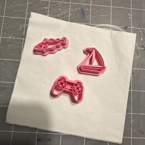 Game Controller Polymer Clay Cutters Sculpting Tools Earrings Jewelry Making Embossing Mold ...