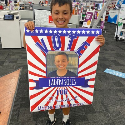 Editable Election Campaign Poster, Class Voting Flyer, Class President ...