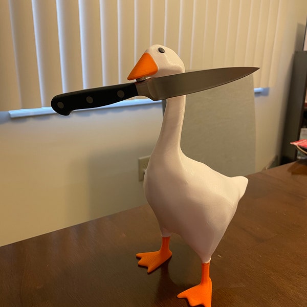 Untitled Goose 3D Printed Magnetic Statue - Etsy