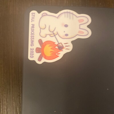 Bunny Still Processing 2020 Vinyl Sticker Screw 2020 Goodbye - Etsy