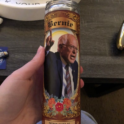 Saint Bernie Sanders Progressive Prayer Candle Bernie 2020 - Etsy