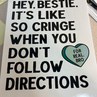 Funny Classroom Posters Math Classroom Decor High School - Etsy