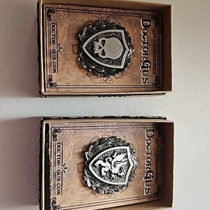 Raccoon Heraldic Badge Heraldry Cosplay Pin Handcrafted Pewter ...