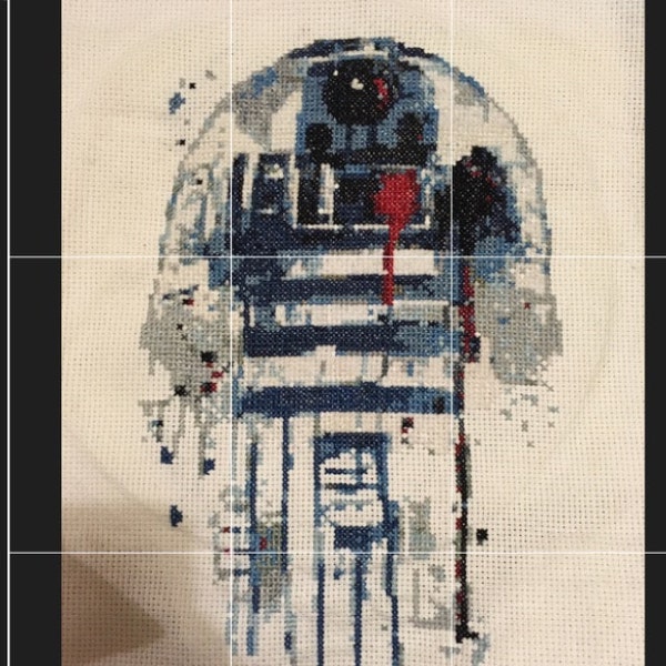 Movie Star Cross Stitch Pattern Fan Art Inspired by Star Robot ...