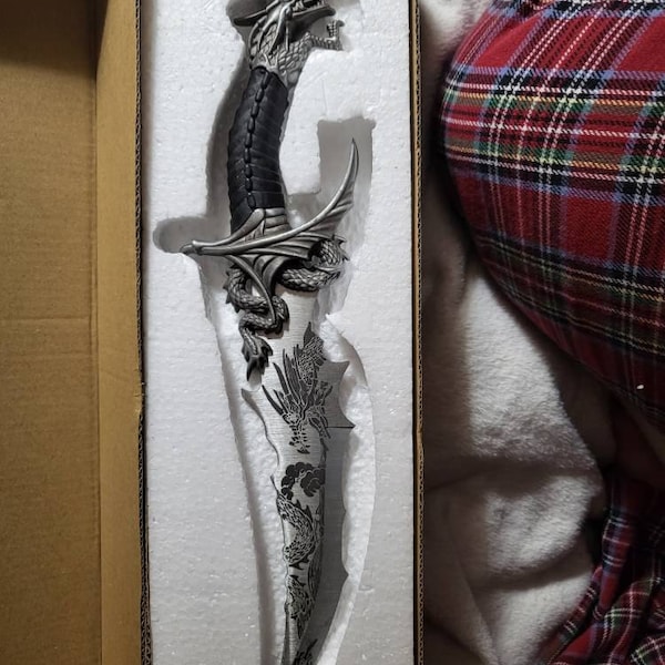 Handmade Sharpened Japanese Samurai Sword T10 Steel Hamon With Sharp ...