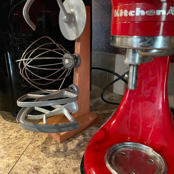 Kitchen Aid Rustic Attachment Stand, on Countertop or in Cabinet ...