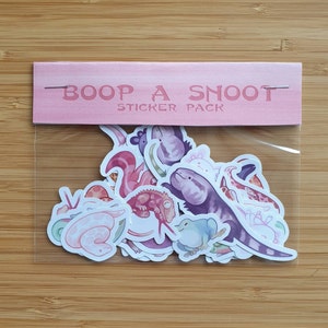 Boop a Snoot Ll Sticker Pack - Etsy