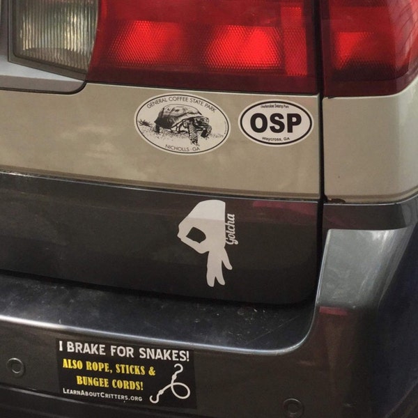 Gotcha Finger Meme Decal for President Sticker Waterproof Weatherproof ...