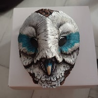 MADE TO ORDER Cyborg Mask With Monocle Azulejo Ceramic Effect Cyberpunk ...