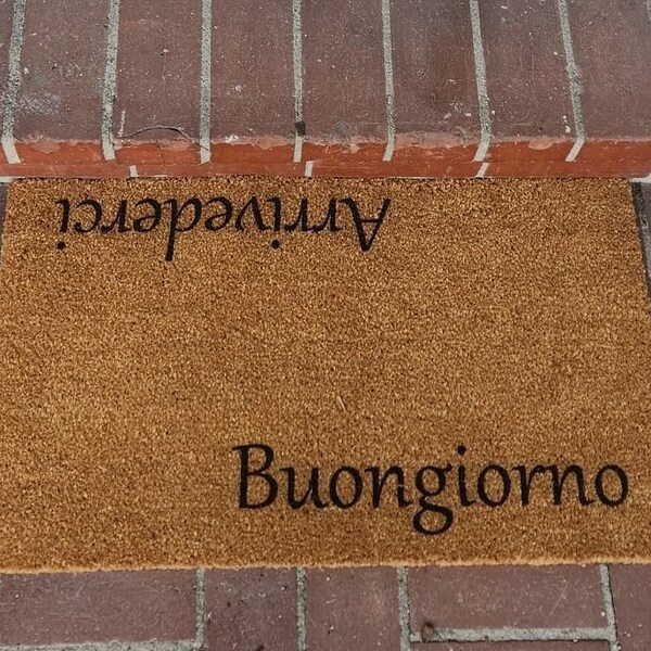Ring Bell Pull Weeds Until Someone Answers Funny Coir Doormat Door Mat ...