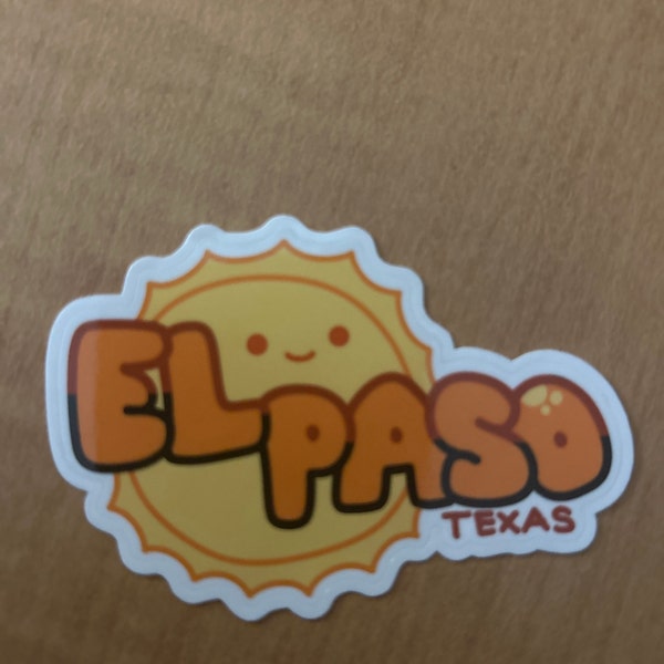 Waving Deerfish Cute Sticker - Waterproof Laminated Kawaii Glossy ...