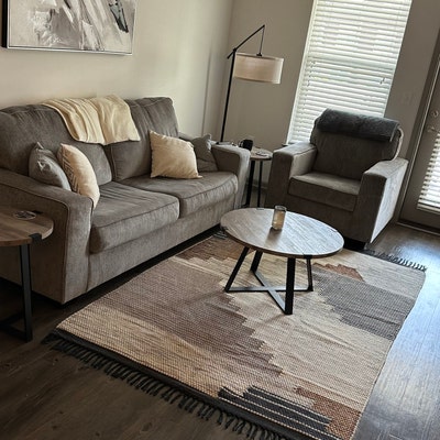 Scandinavian Nordic Decor Bohemian Inspired Rug Hand Woven Wool ...