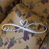 Personalized Metal Infinity Sign, Infinity Name Sign , Custom Metal ...