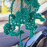 5in1 PDF File Car Hangers Crochet Pattern, Crochet Succulent Pot ...