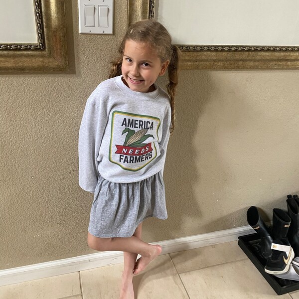 Youth America Needs Farmers Sweatshirt: Agriculture Gift - Etsy