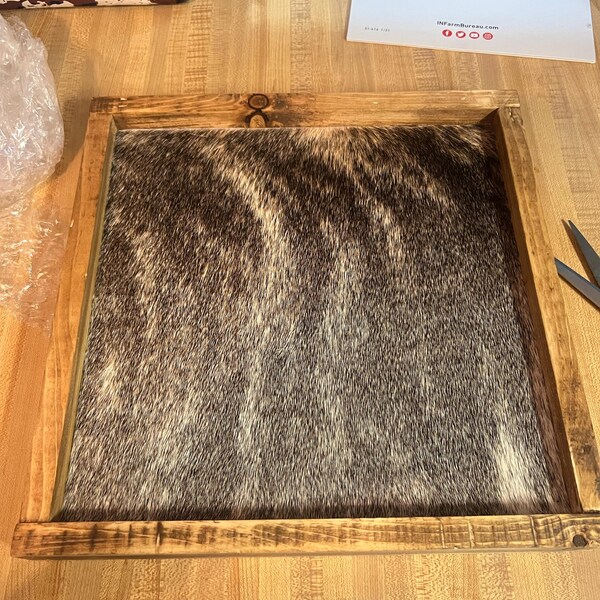 Cowhide Branding Frame, Cowhide Wood Sign, Family Heirloom, Unity ...