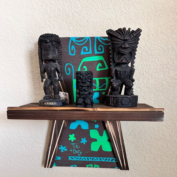 Mini Tiki Mug Shelves - Etsy
