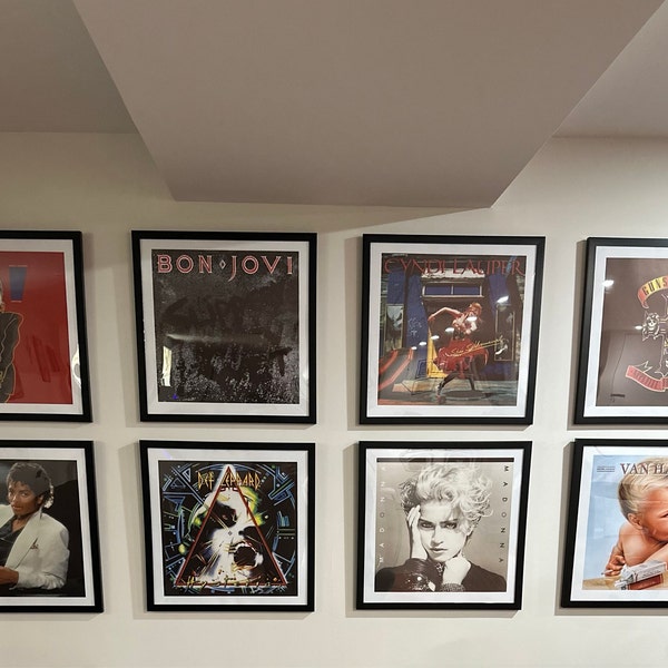 Custom Album Cover Set of 3 | Album Cover Wall Art | Graduation Poster ...